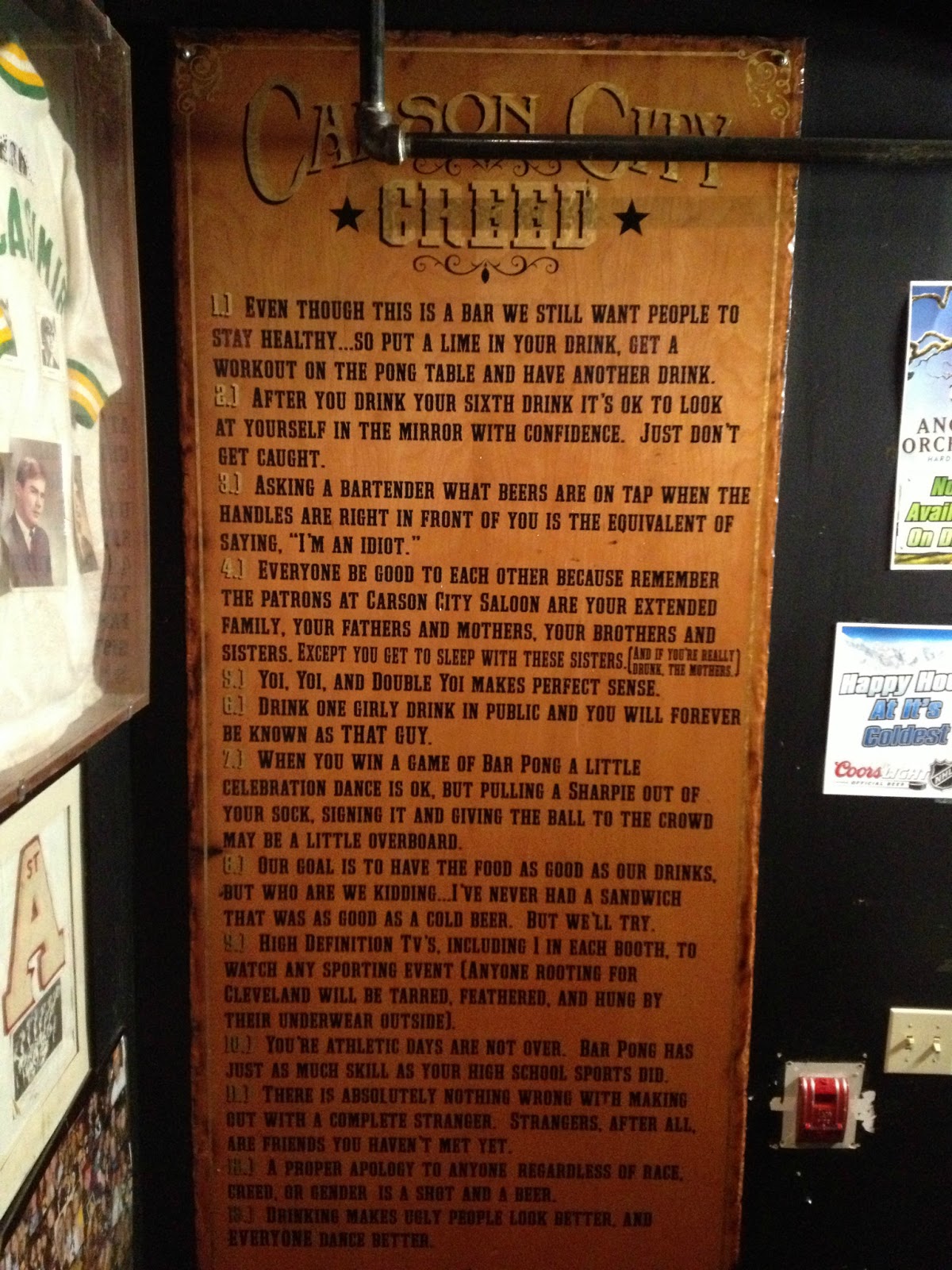 The Great Pittsburgh Pub Crawl: Carson City Saloon