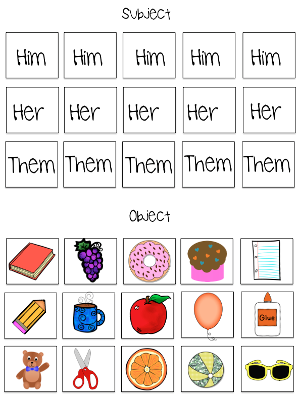 Big Apple Speech: Interactive Expressive Language Notebooks: Pronoun ...