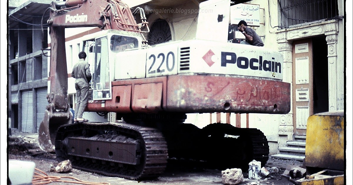 Bagger Galerie Construction Machines: Poclain 220 Hydraulikbagger ...