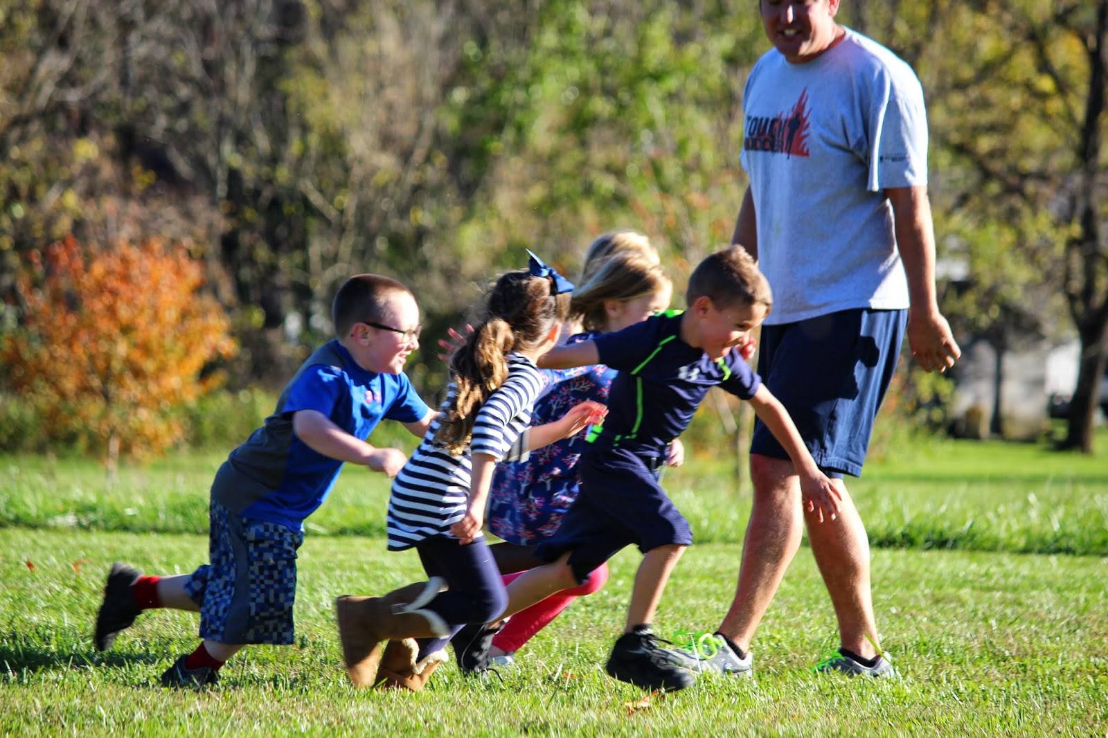 Bolling With 5: Two-Hand Touch Football