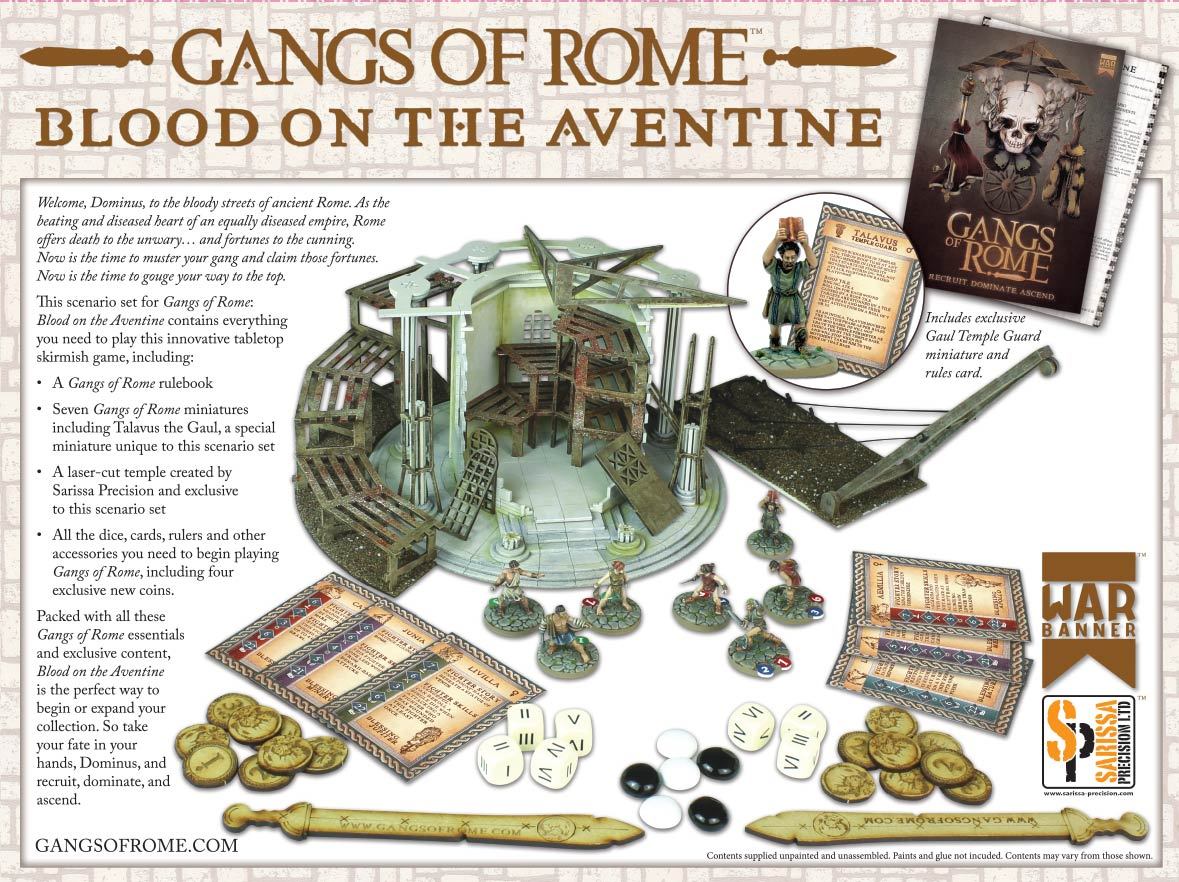 cianty's Tabletop Wargames Blog: Gangs of Rome: Blood on the Aventine