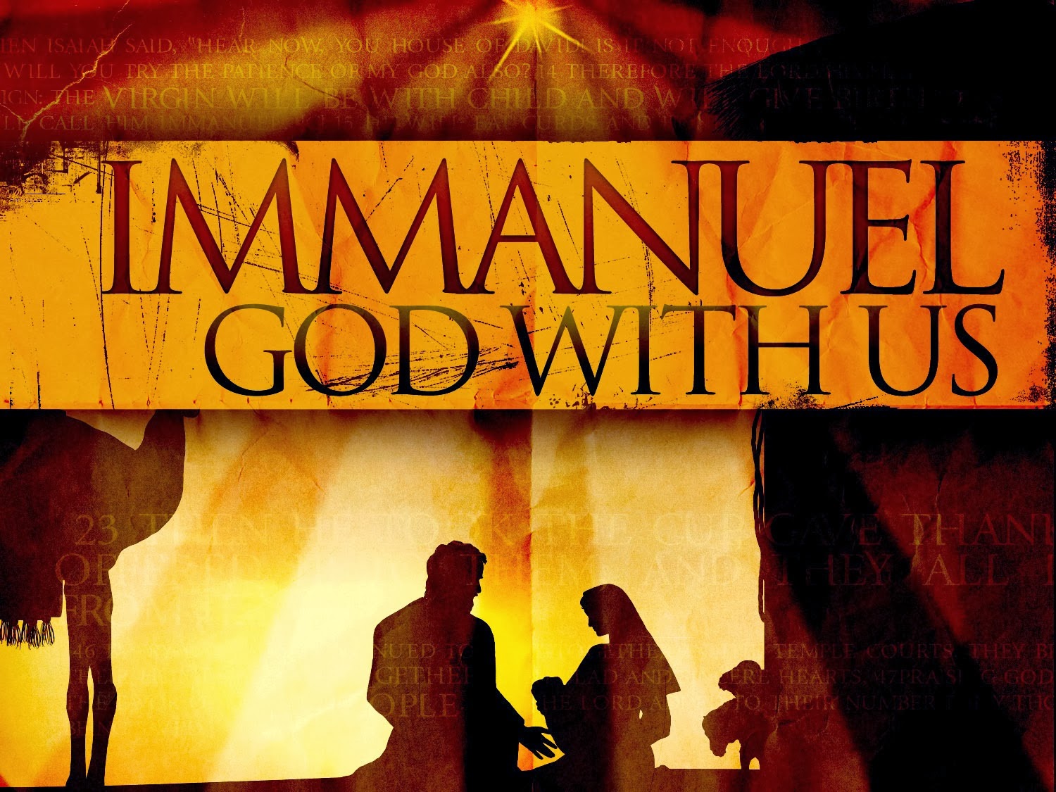 A Surrendered Heart: Immanuel - God With Us