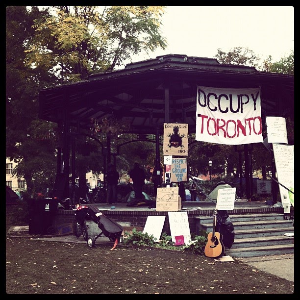 The Little Red Umbrella: What Occupy Toronto Has Already Accomplished ...