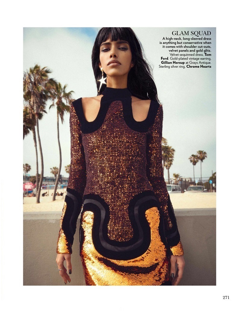 ASİAN MODELS: EDITORIAL: Pooja Mor for Vogue India, December 2015