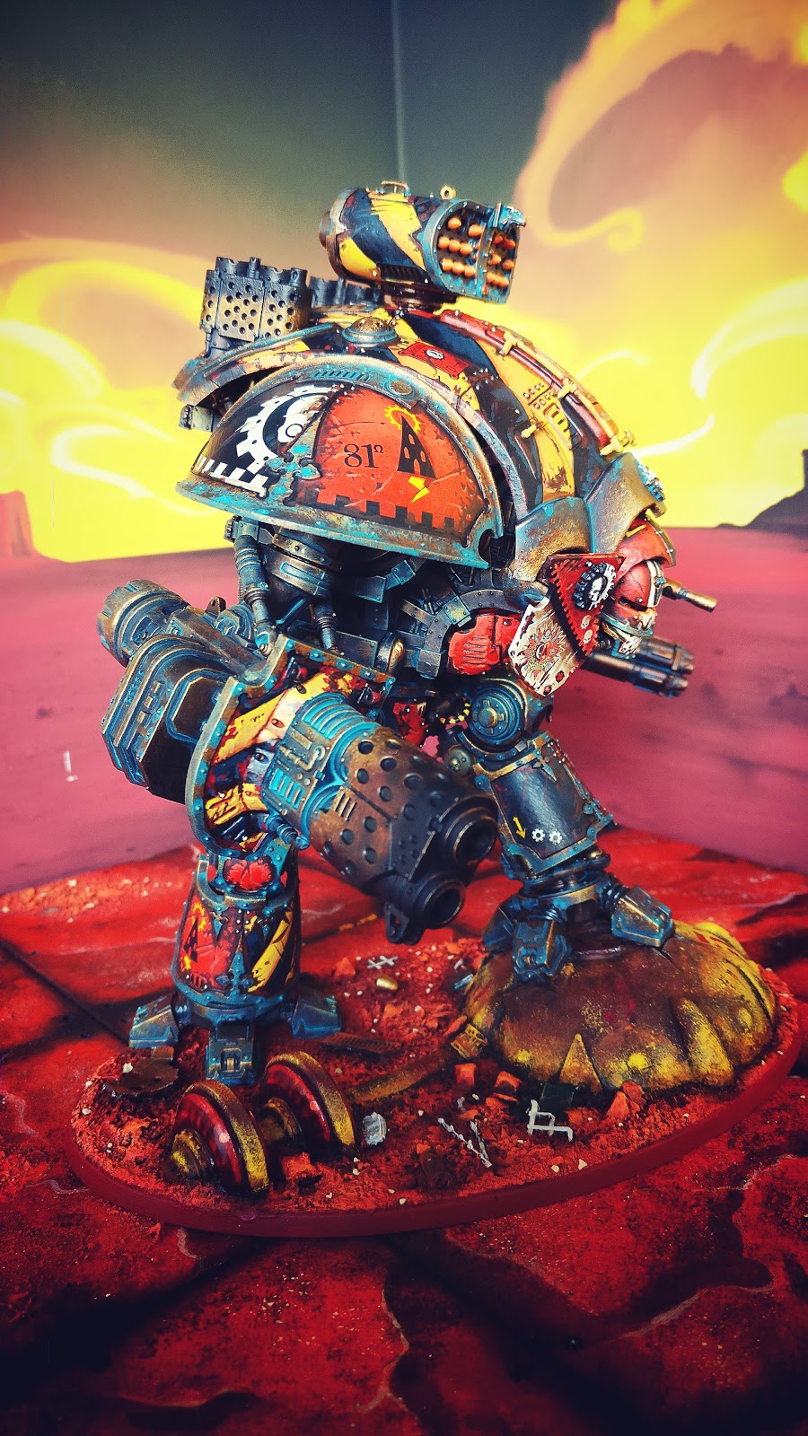 Confessions of a 40k addict: Imperial Knights - House Corvus Twins in ...