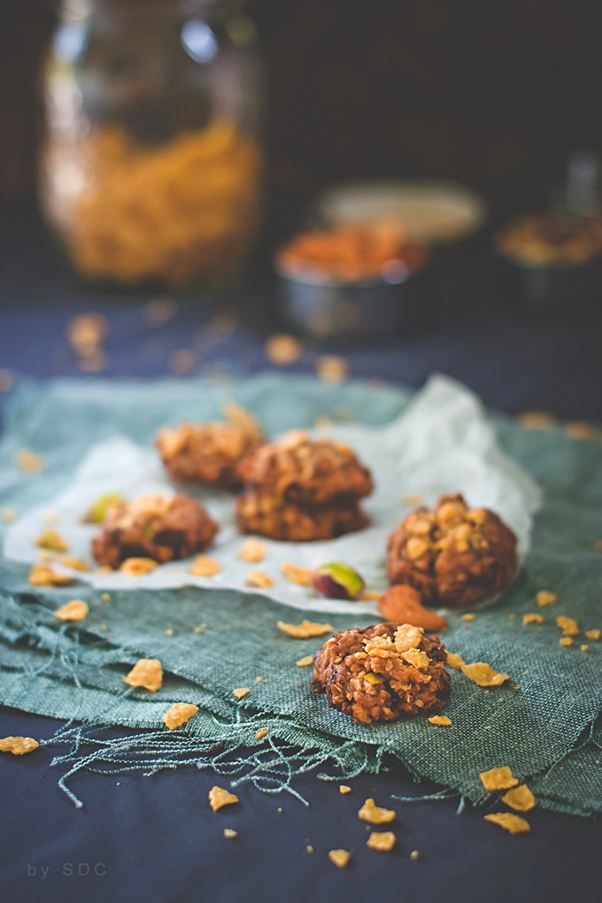 Melley Mey's Kitchen : ~ Resipi Biskut Oatmeal Cornflakes...