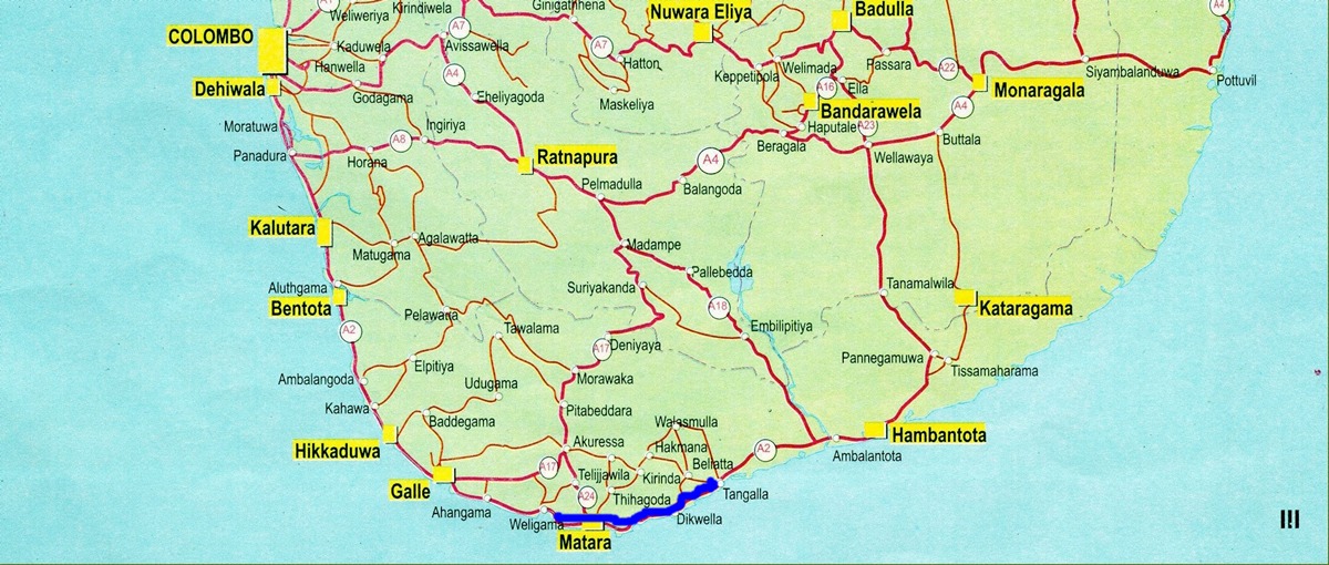 A Sri Lankan Escapade: Tangalle'd up in Blue (the Tangalle area)