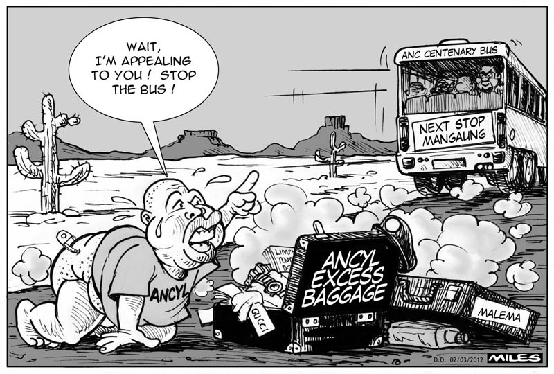 Cartoons by Miles: Left Behind