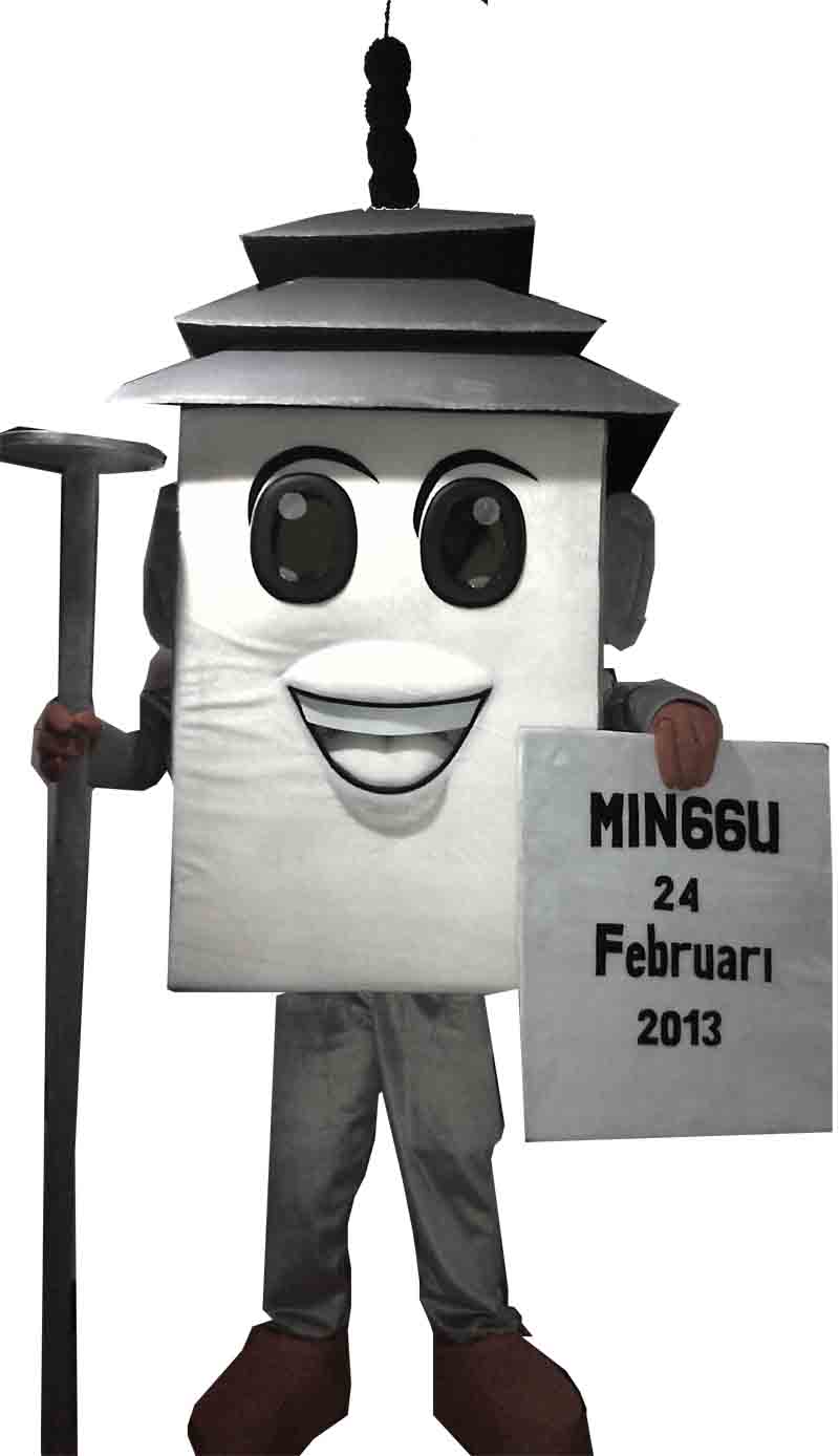 Maskot KPU JABAR Bandung | Gambar Kostum Badut