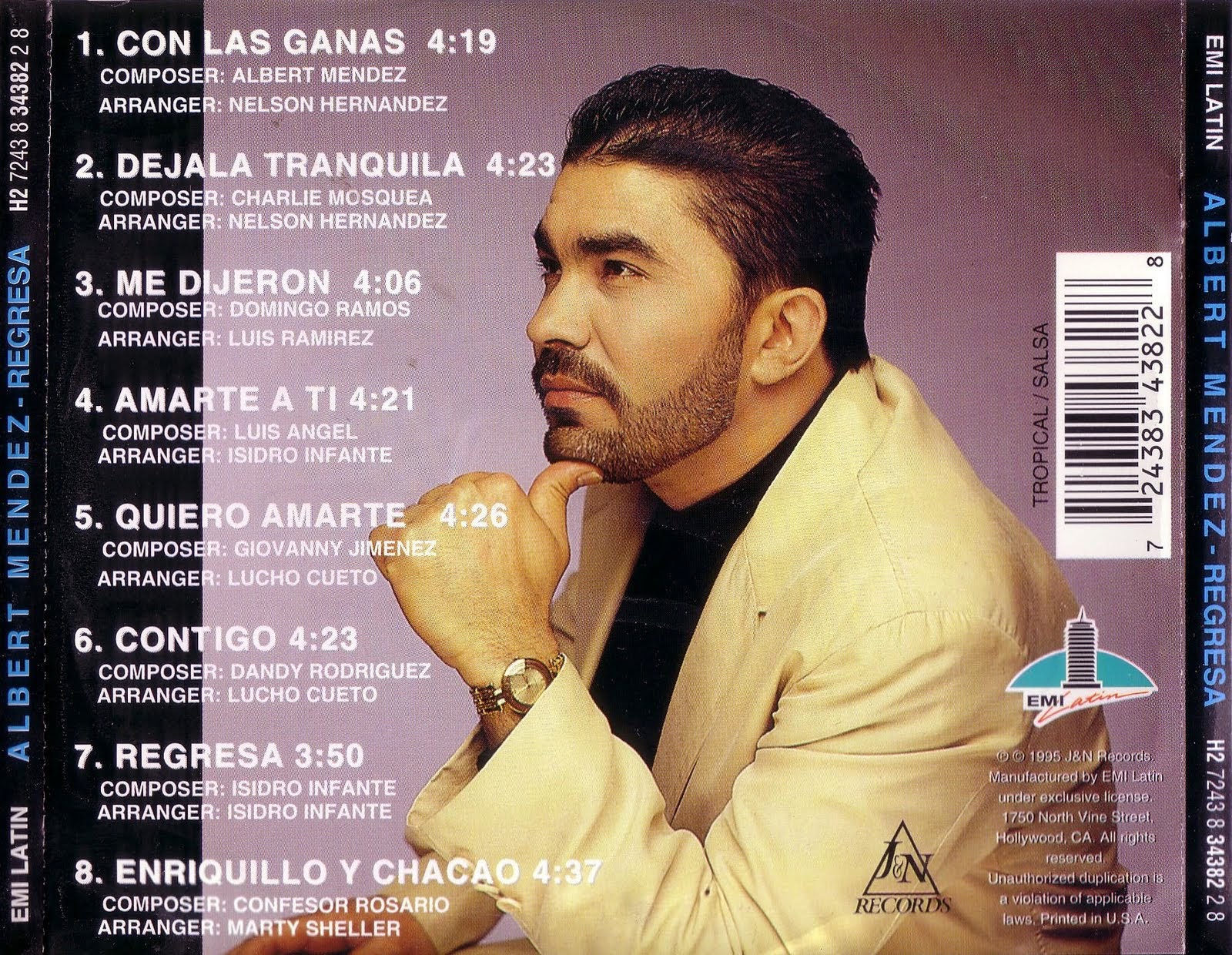 Las Goteras De la Salsa: Albert Mendez