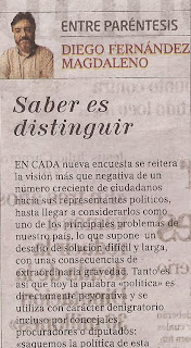 Las palabras del agua: Saber es distinguir
