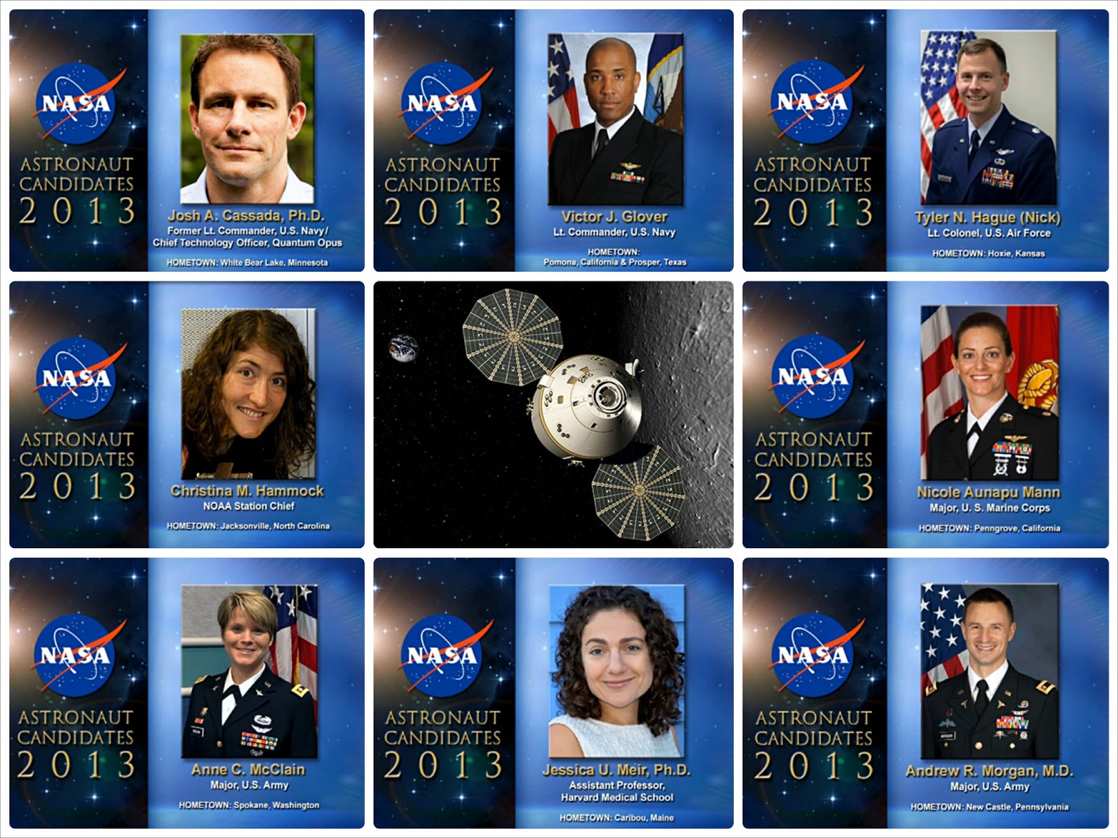 NASA Selects 2013 Astronaut Candidates