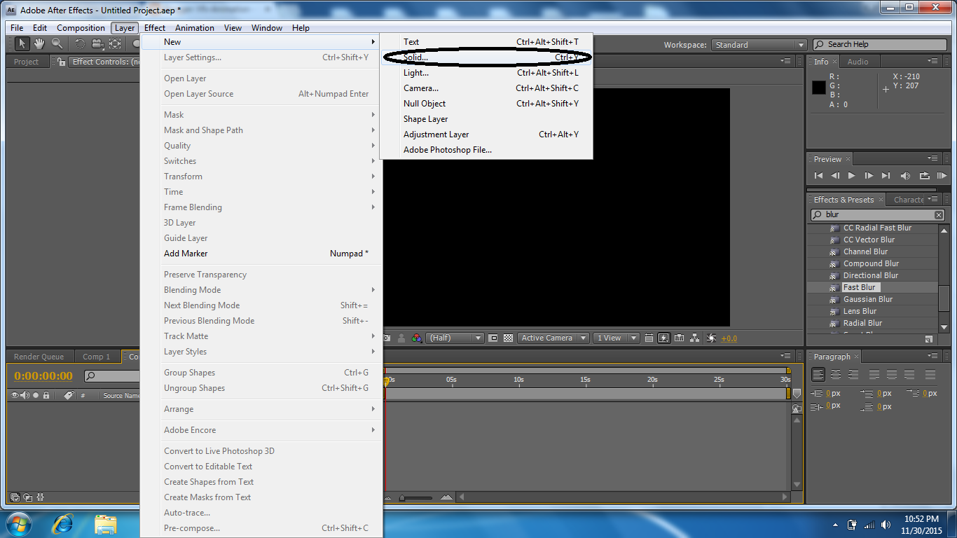 Tutorial After Effect cs 4 Glass - Vfx-Animation