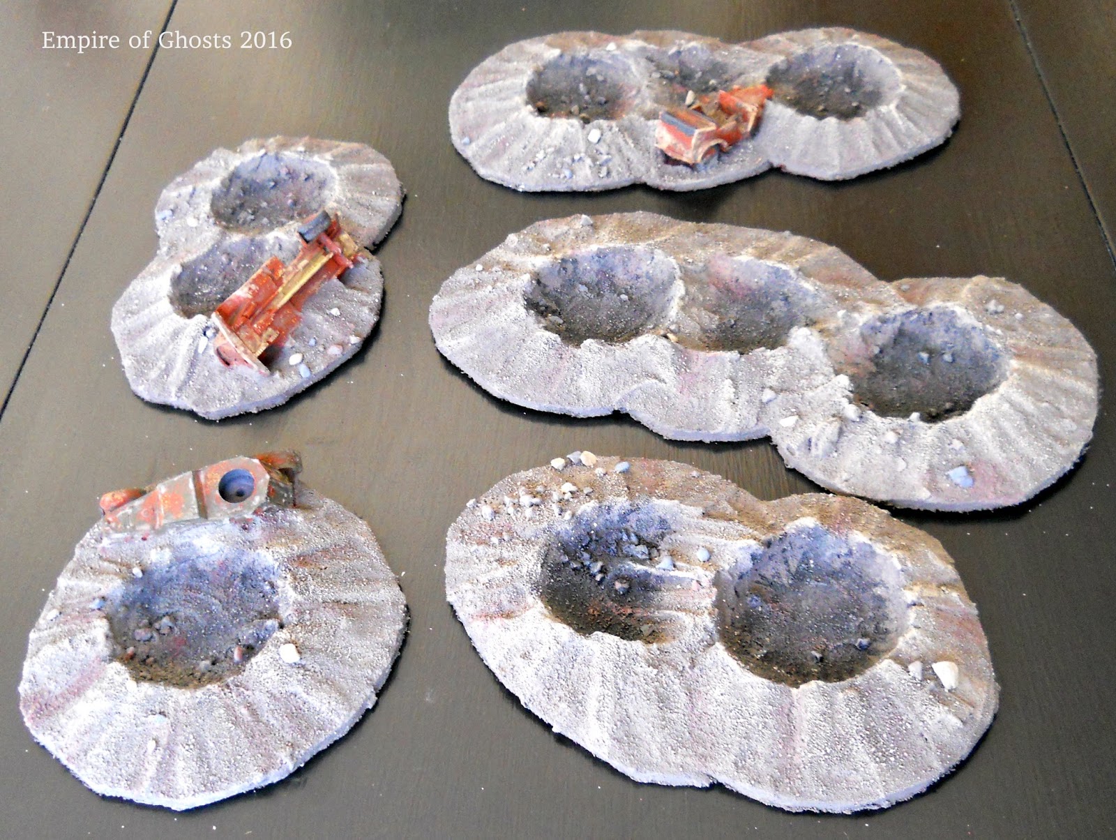 Empire of Ghosts: Eastern Front Terrain: Shell Craters