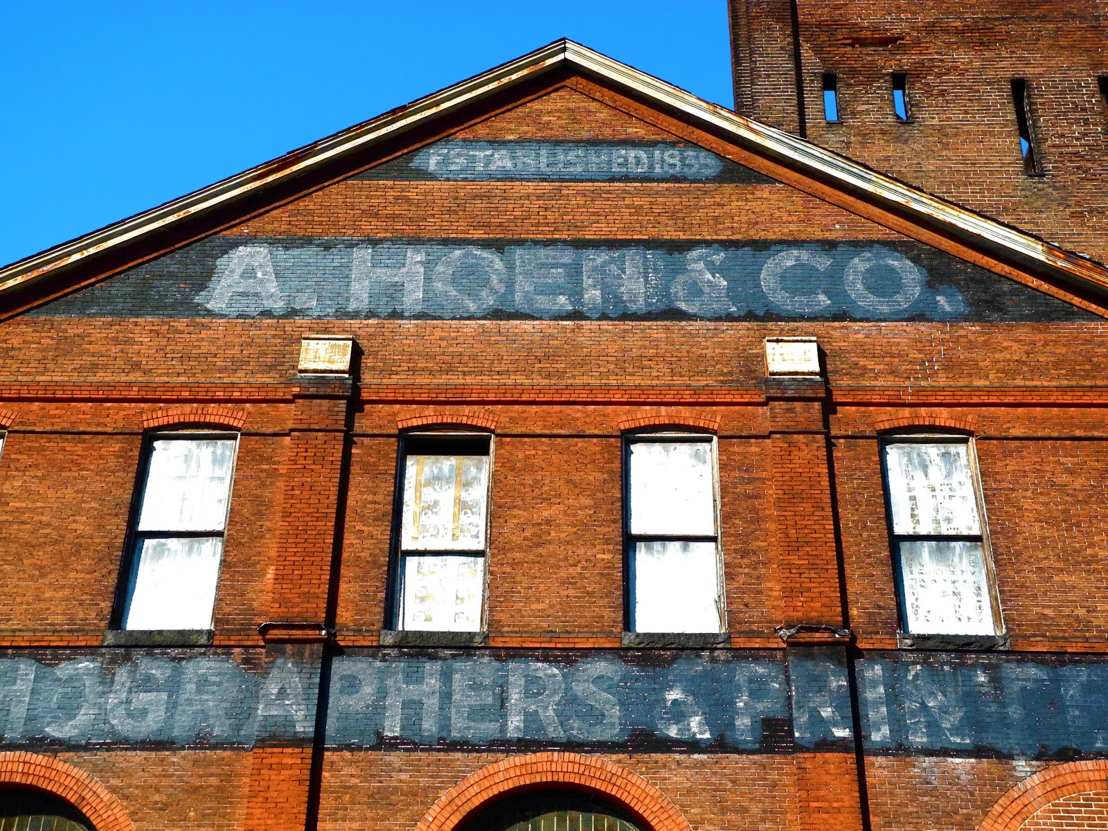 Baltimore History Bits: The A. Hoen & Company Lithography Plant: The ...