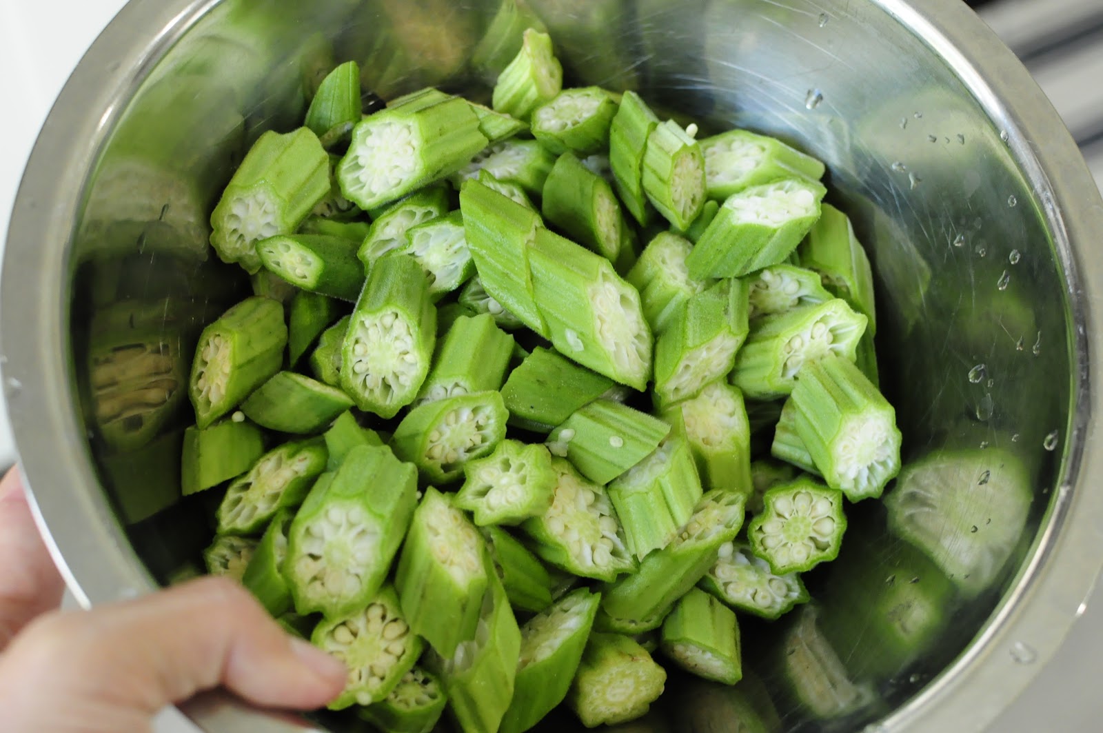 Asian Family Recipes: Roasted Okra