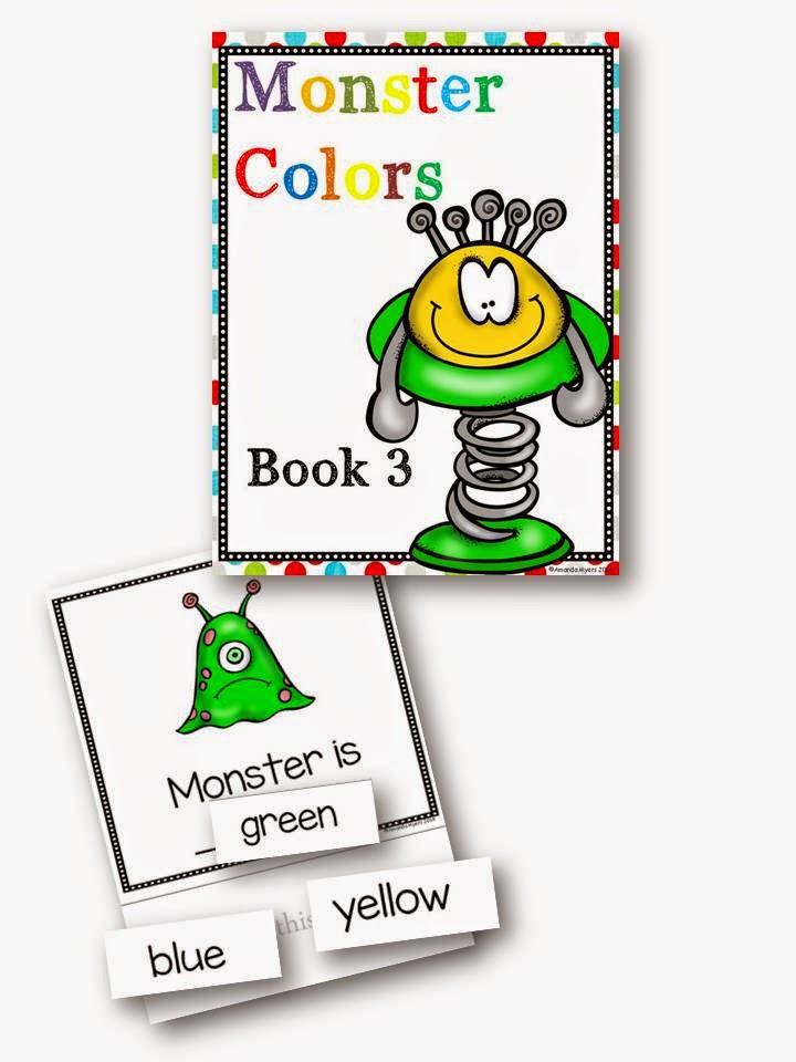 A special kind of class: Monster Colours Interactive Books