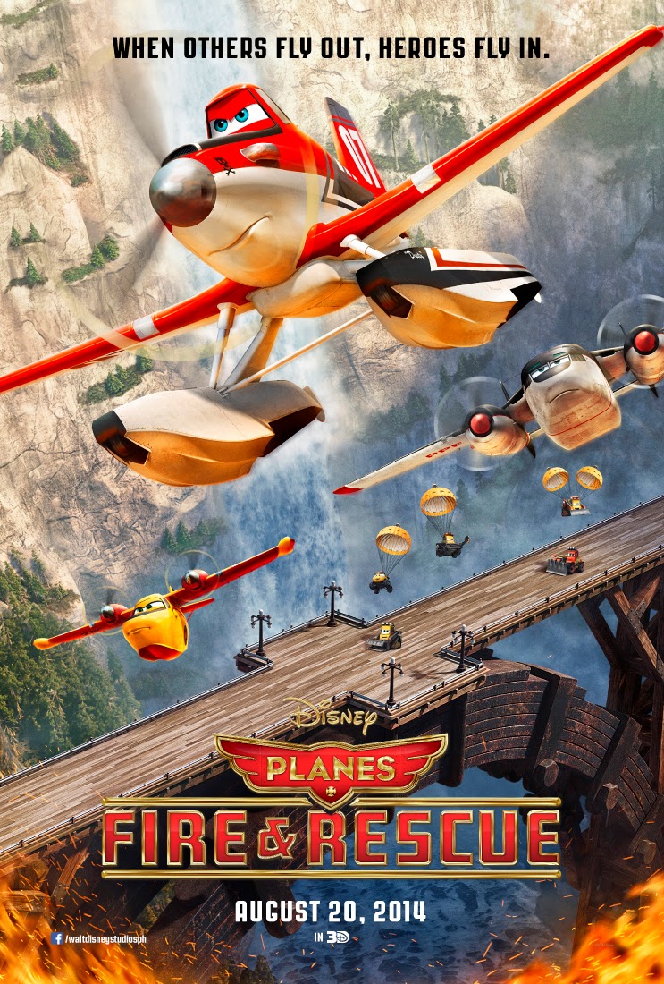 Lemon GreenTea: DISNEY'S “PLANES: FIRE & RESCUE:" “When Others Fly Out ...
