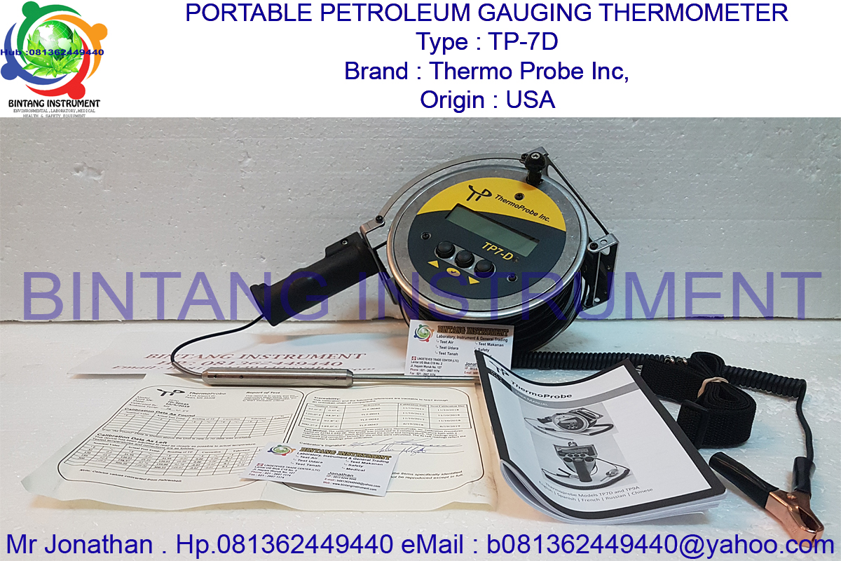 .: 081362449440 Jual TP7-D ThermoProbe,-Inc . Jual-Petroleum-Gauging ...