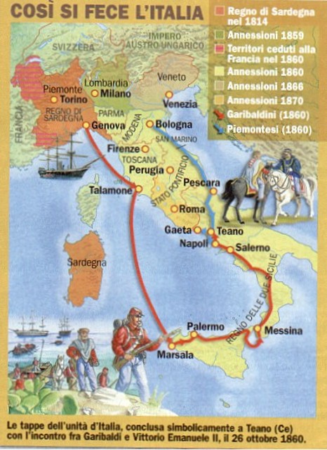 HISTORY AND ART MAGAZINE: Garibaldi e i Mille.......l'impresa.