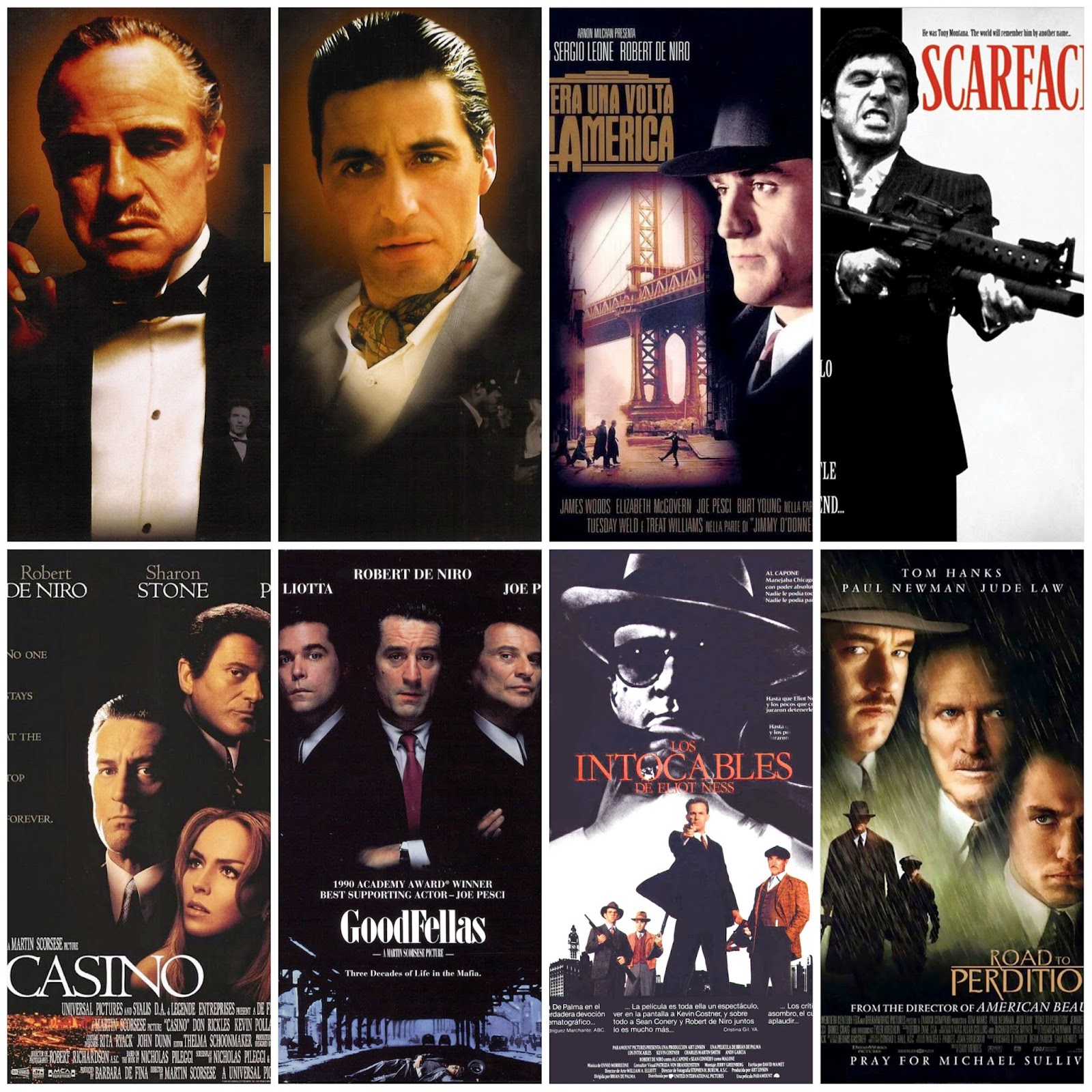 L'art del Cinema : Top 10: Mafia Movies