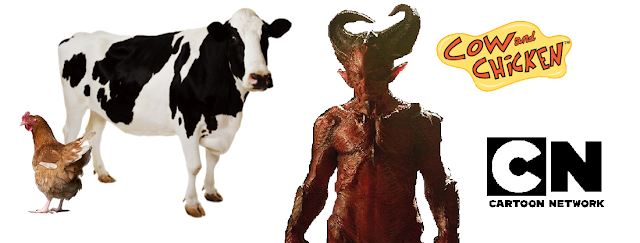 cow and chicken red guy: cow and chicken red guy real la vaca y el ...