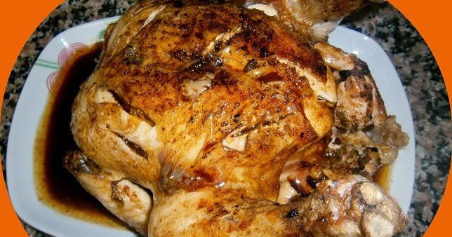 COCINA CON XENA: Pollo asado entero con tapa de dorar en Olla Gm
