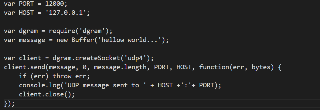 Node js를 이용하여 UDP Server와 Client 만들기 - SW 기술 블로그 (Q&A) Node js를 이용하여 UDP Server와 Client 만들기 - SW 기술 블로그 (Q&A)
