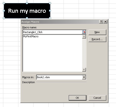 Excel Tutorial: Assigning macro to button