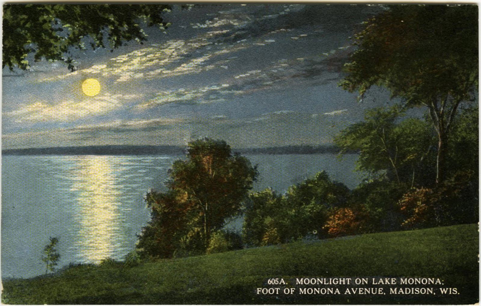 The Wisconsin Project: Moonlight on Lake Michigan, Manitowoc, WI