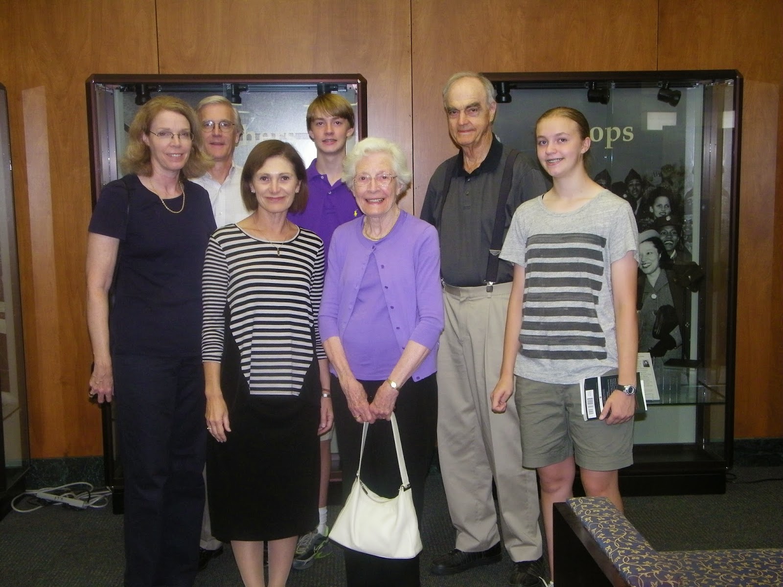 Pat and Ira Gruber and Family Visit University Libraries
