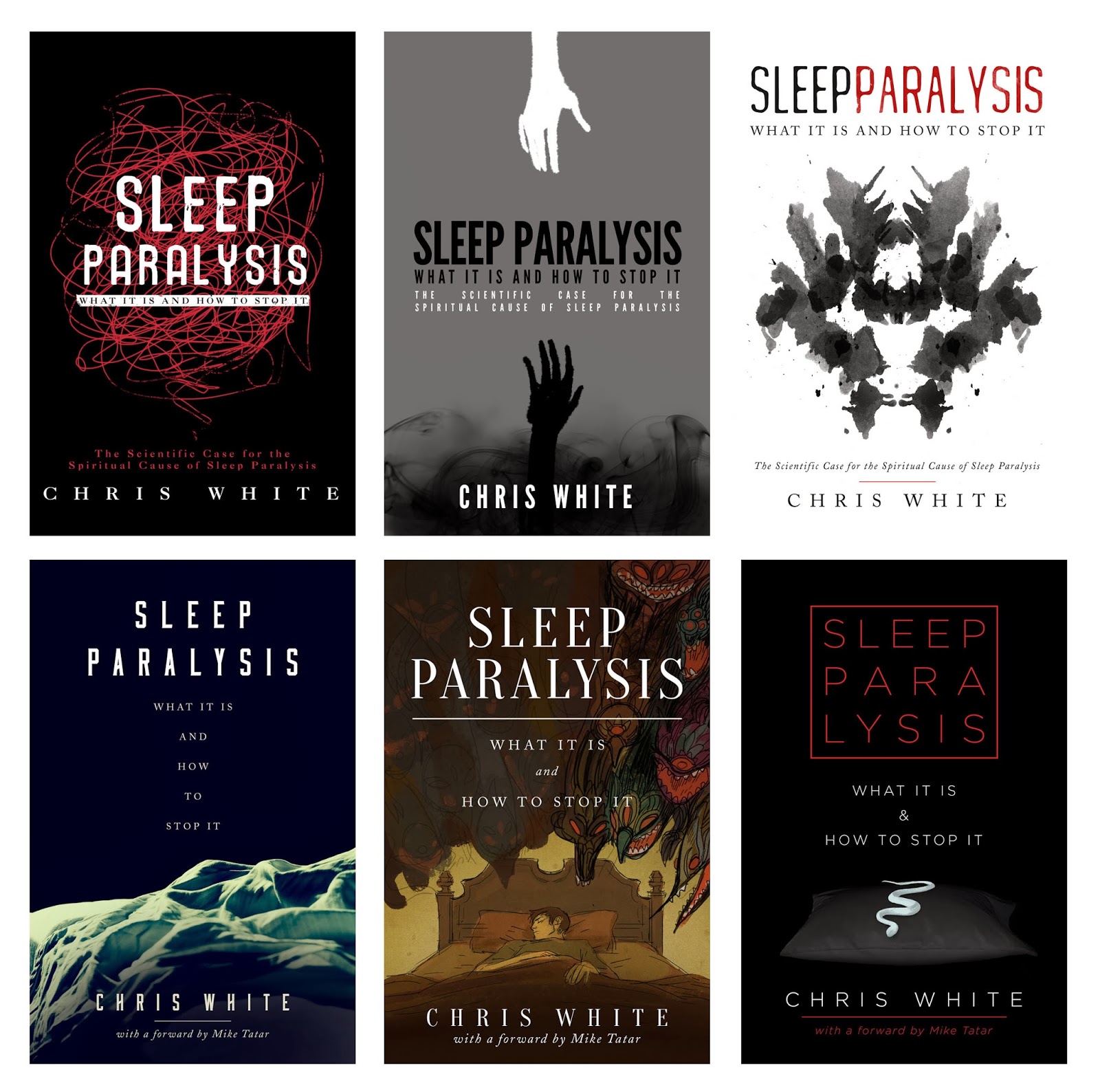 Sketches of M. S. Corley: Sleep Paralysis concepts