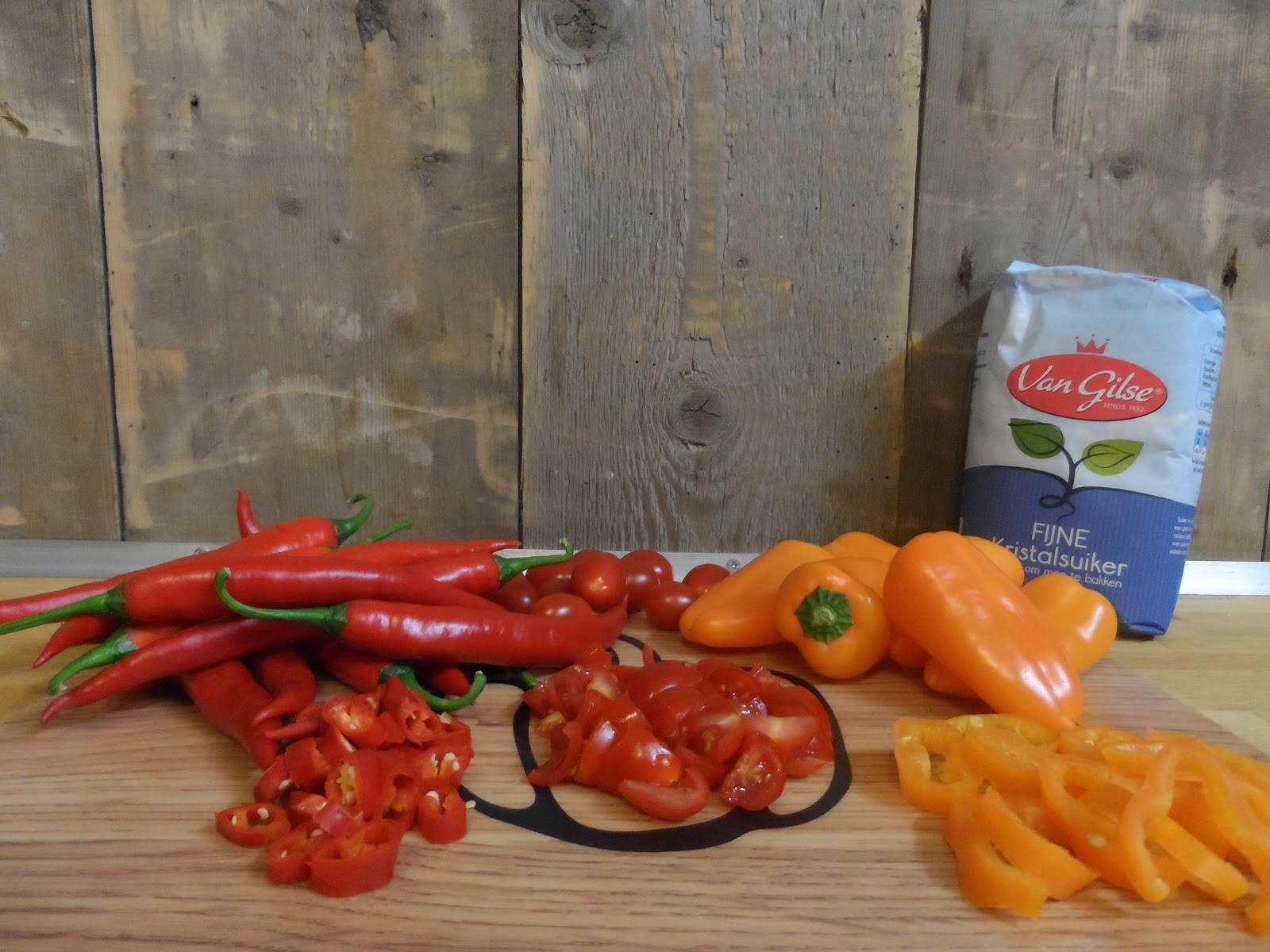 Westlandpeppers: Peper jam met snackpaprika's en snacktomaten