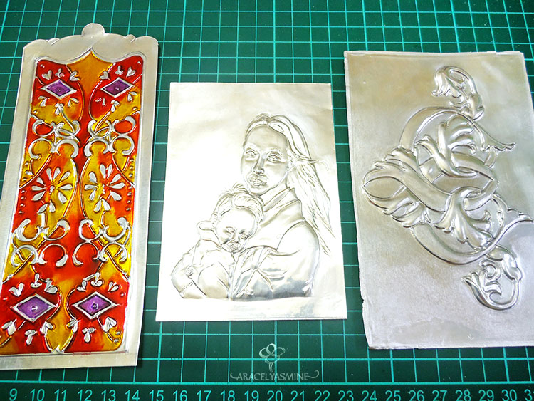 ¿Siempre debo de rellenar el repujado en aluminio? | Aracelyasmine ...