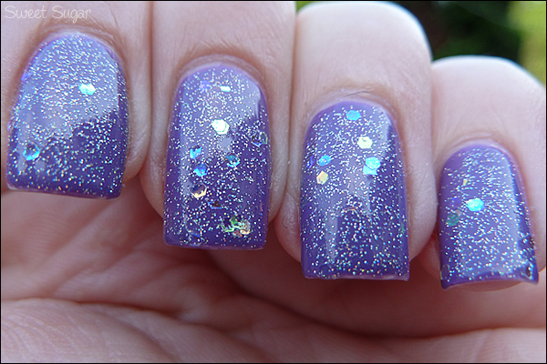 Sugar Nails: China Glaze - Spontaneous & Shooting Stars