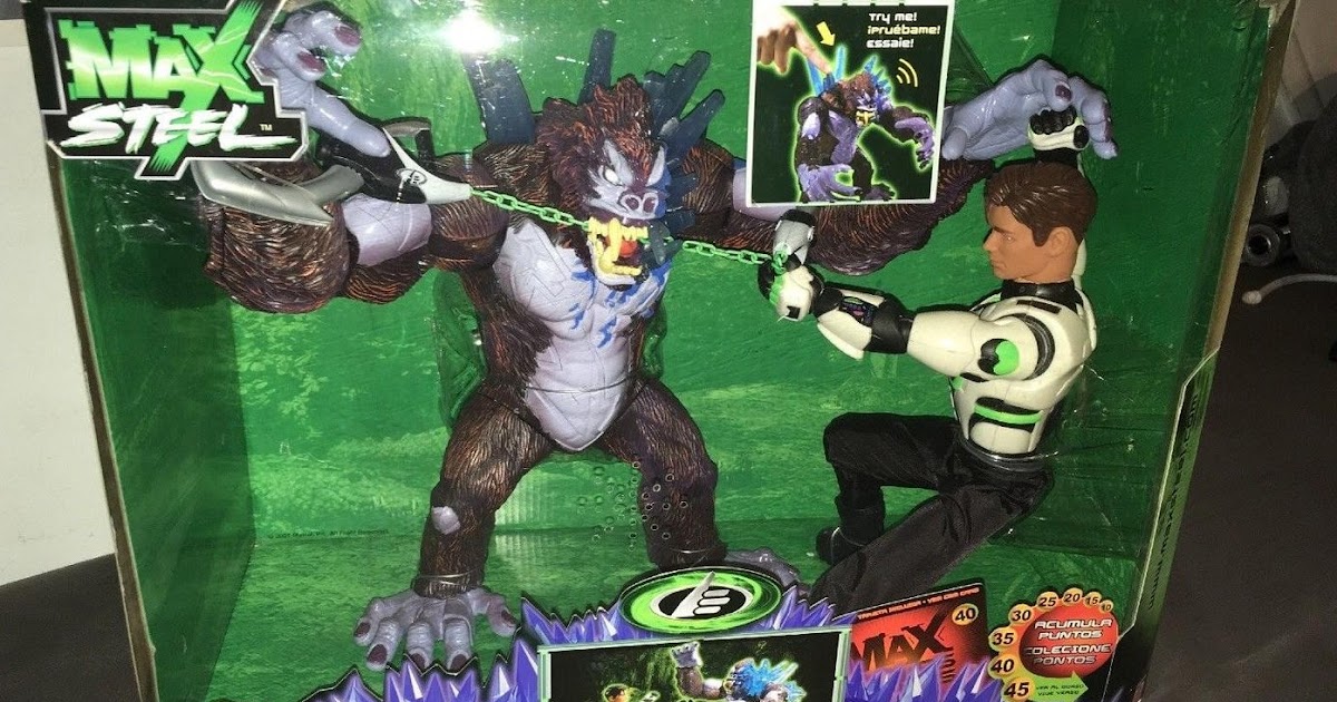 Max Steel Fanáticos: Línea Max Steel 2008 Completa