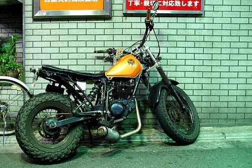 Danny Boy Chronicles: Yamaha TW modified.