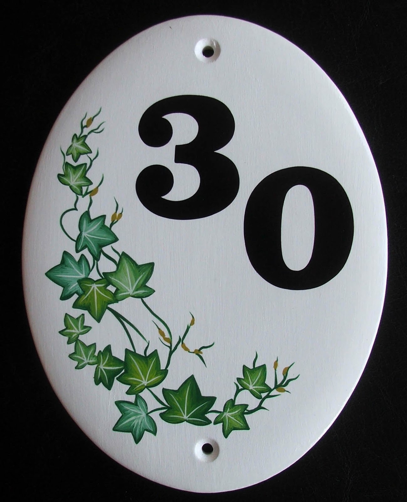 Hand Painted House Signs by Ceramic Art: Hand Painted Ceramic House ...