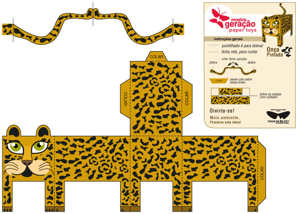 Mostra Geração / Festival do Rio: IMPRIMA O SEU PAPER TOY