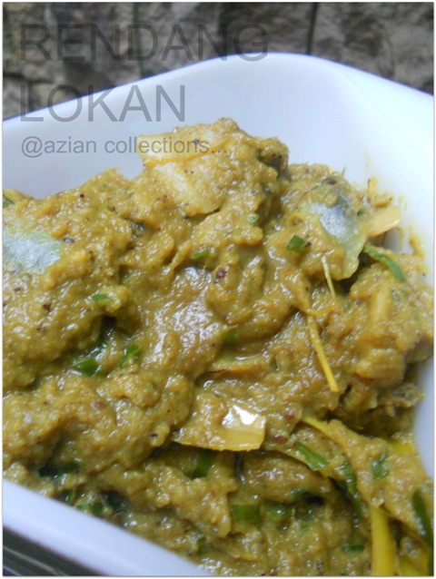 Azian Collections: RENDANG LOKAN