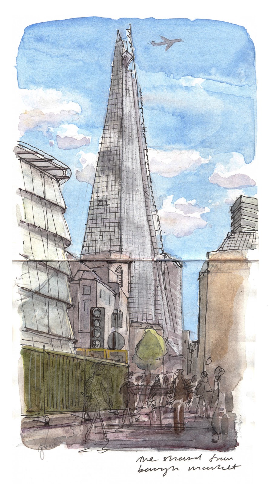 lineandwash: the Shard