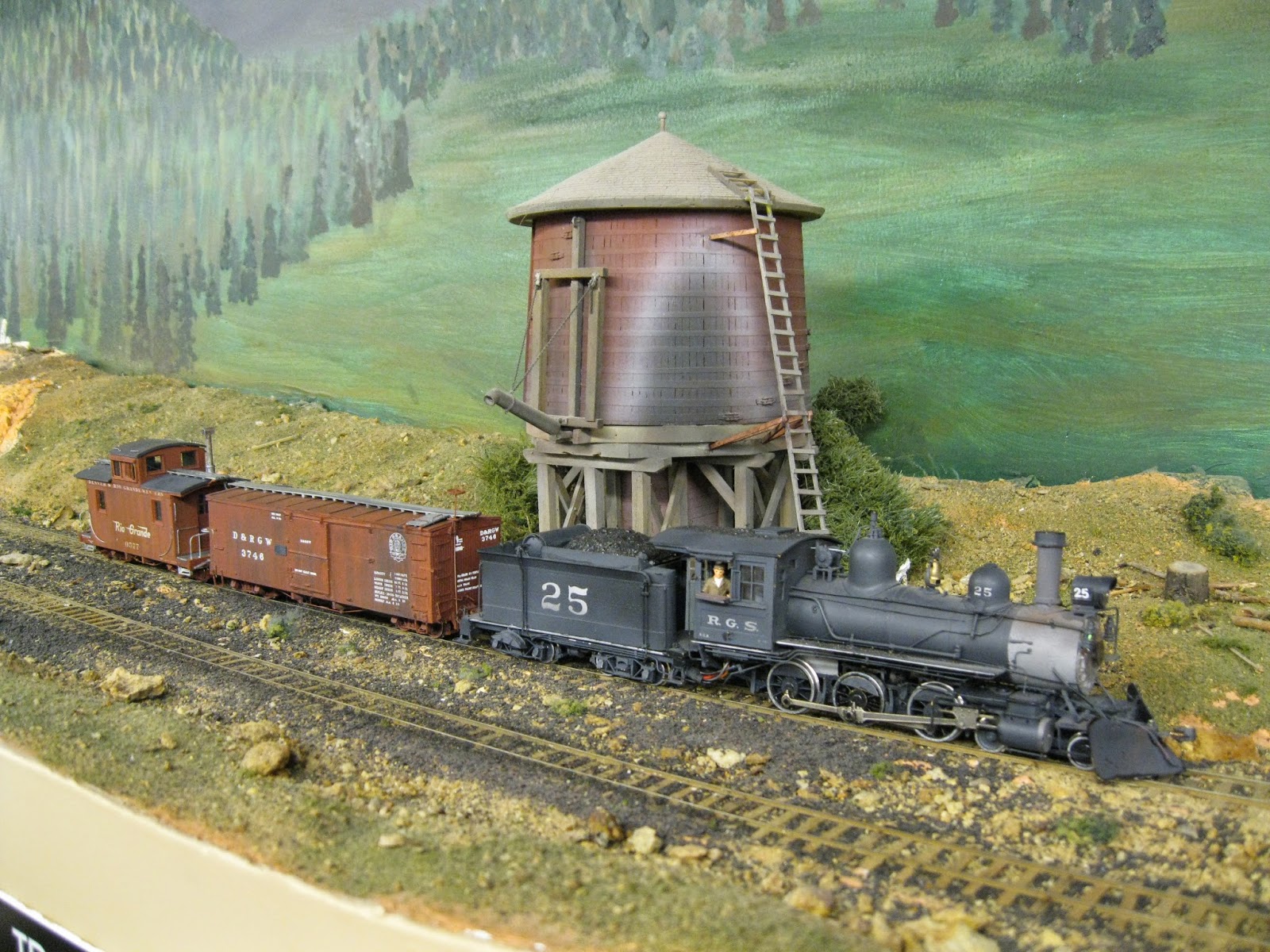 Model Railroads I Visit: Bill Sn3 Scobie's Rio Grande Southern Layout