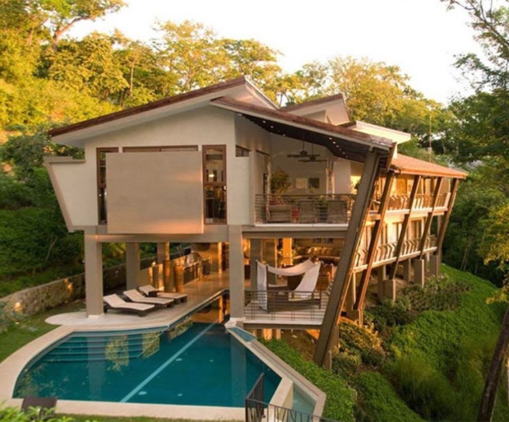 Desain Rumah Unik Berbentuk Kotak - Rumah Minimalis