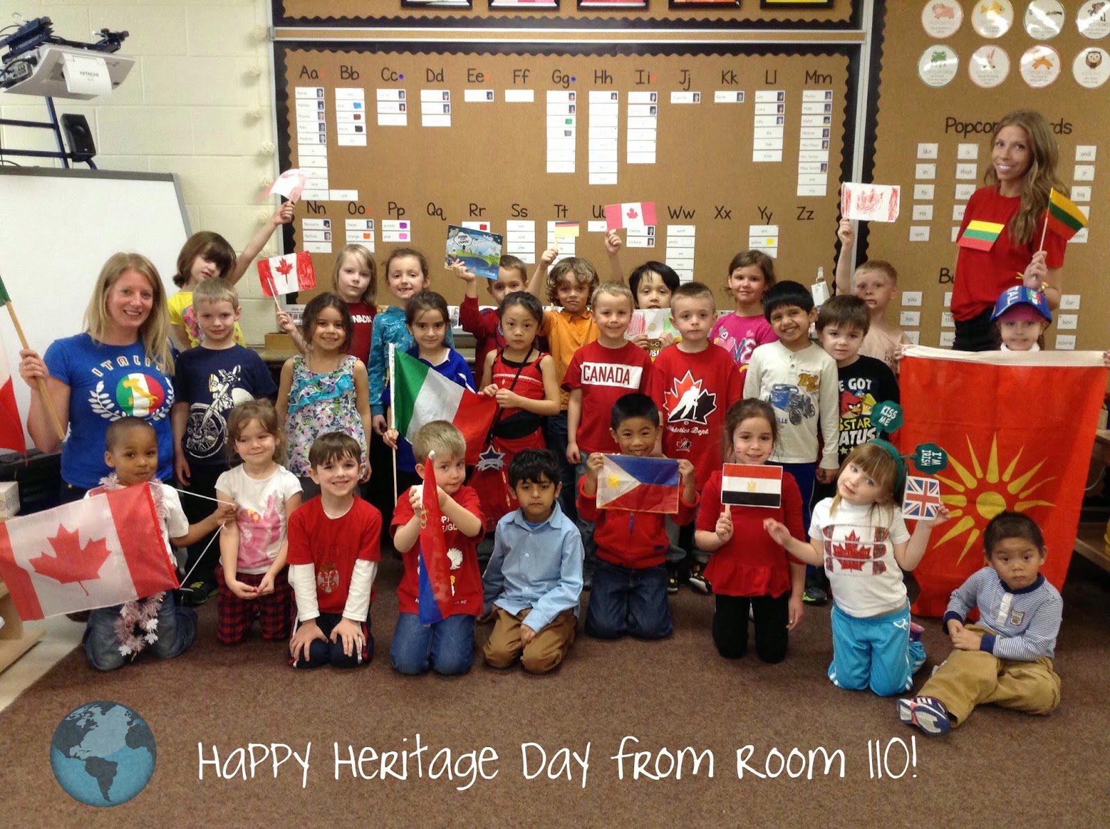 Miss Pliura's Kindergarten Class: Special Events: Heritage Day!