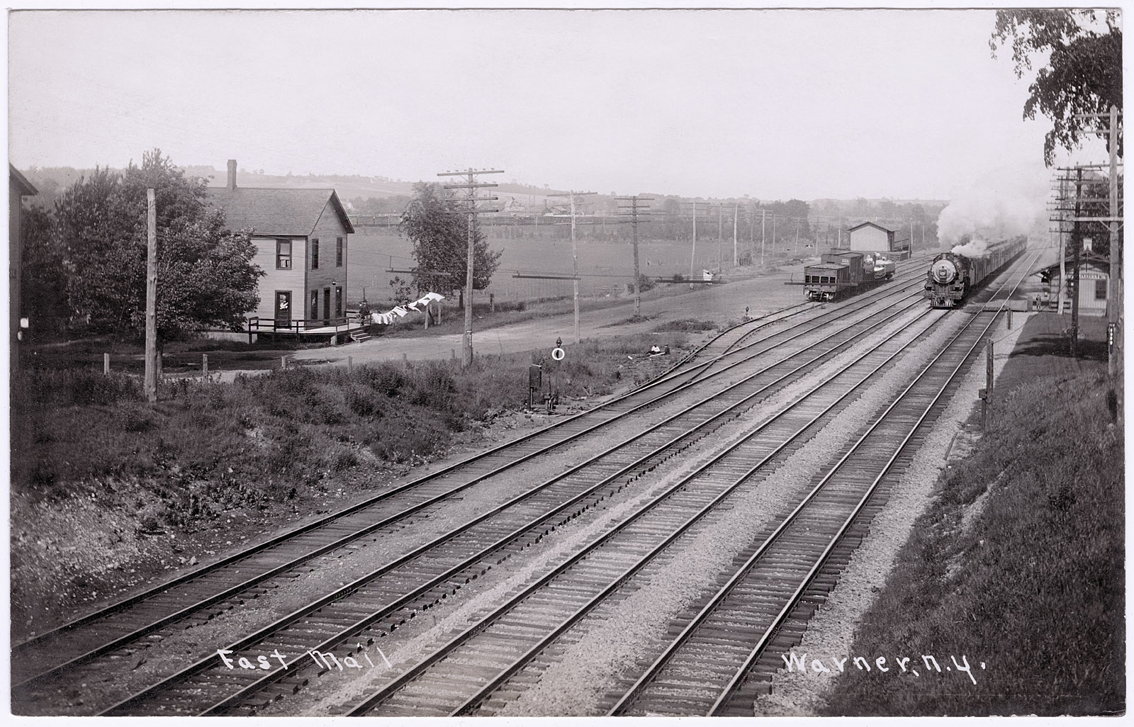 Vintage Railroad Pictures: Old Railroad Scenes in New York State