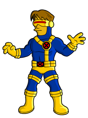 Scott Summers / Cyclops / X-Man: Springfield Punx: X-Men