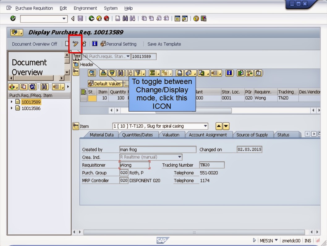 青蛙SAP分享 Froggy's SAP sharing: Step by Step - ME51N (Create Purchase ...