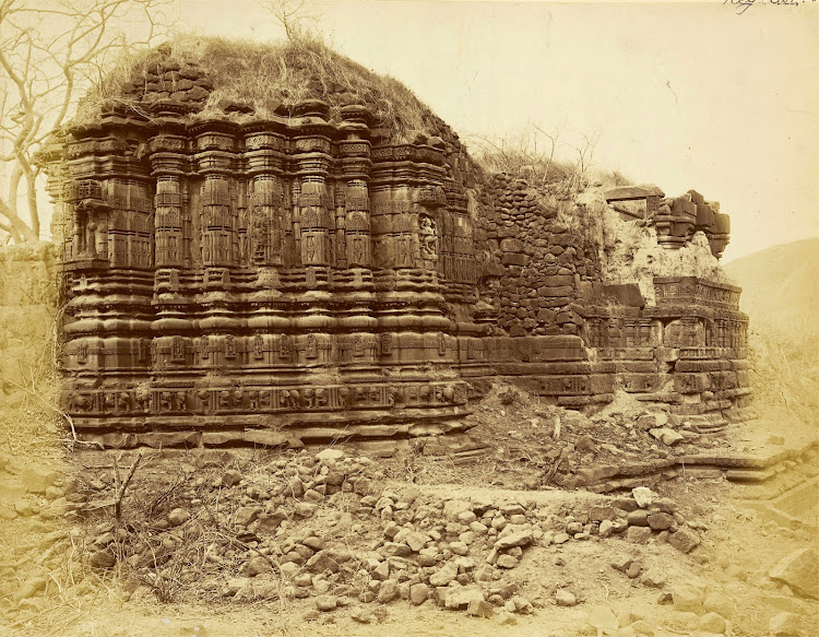 Temple of Mahadeva at Patan, Khandesh District, Maharashtra - c1885 ...