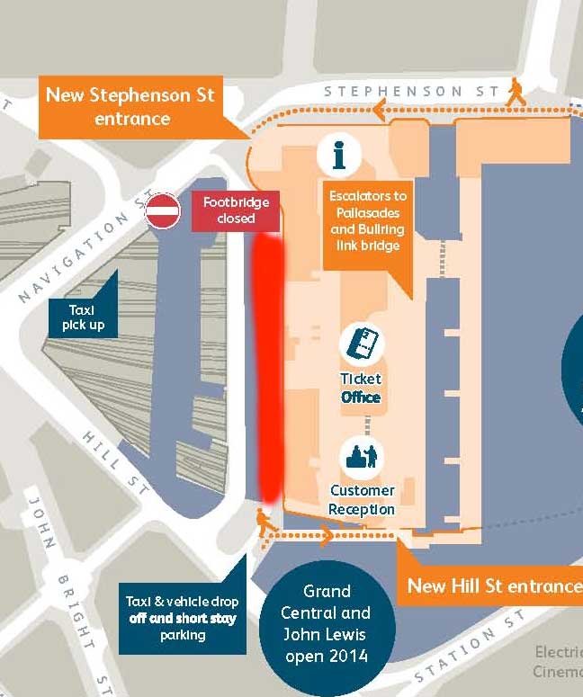 Half-time switch - New Street Station redevelopment update