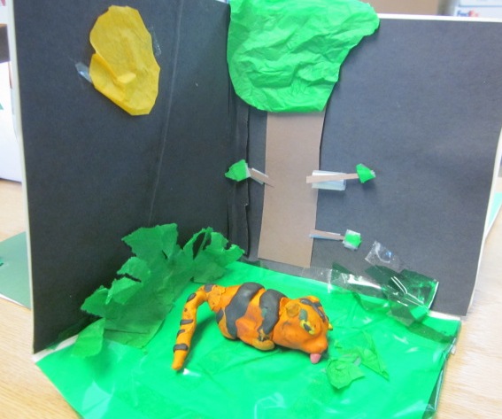 Art is Basic-- Art Teacher Blog: 3rd grade Animal Habitats..